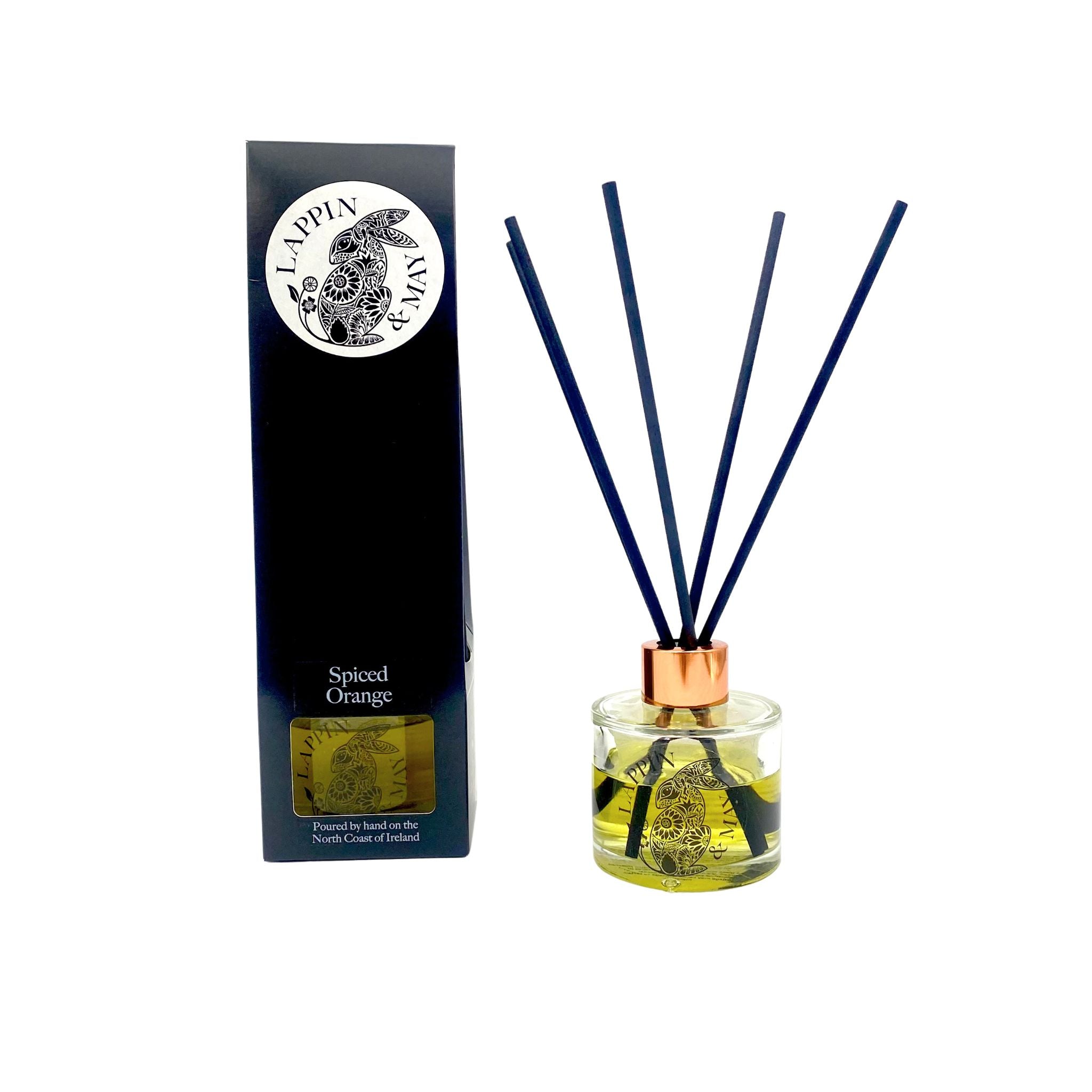 Spiced Orange Reed Diffuser - 100ml by Lappin & May – Hare and Hawthorn